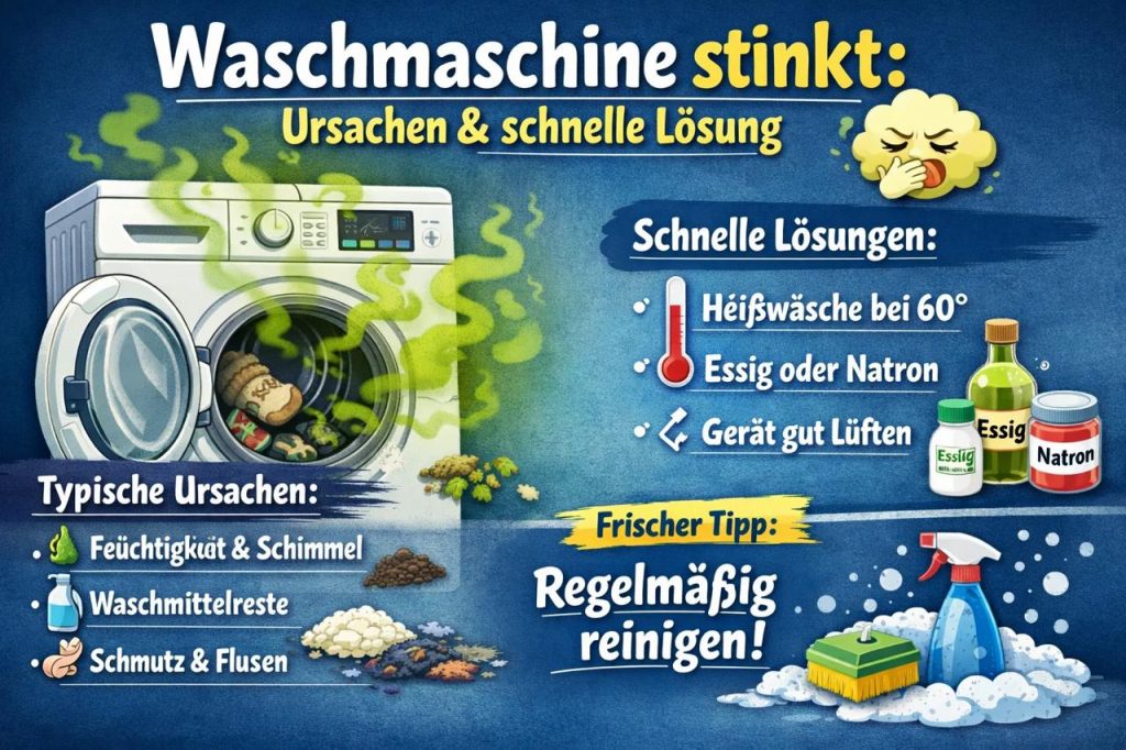 Spannende Waschmaschine Stinkt Hausmittel Bild