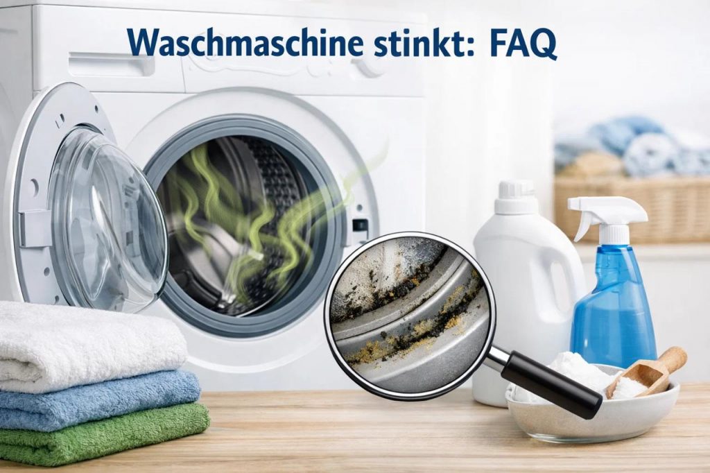 Spannende Waschmaschine Stinkt Hausmittel Bild