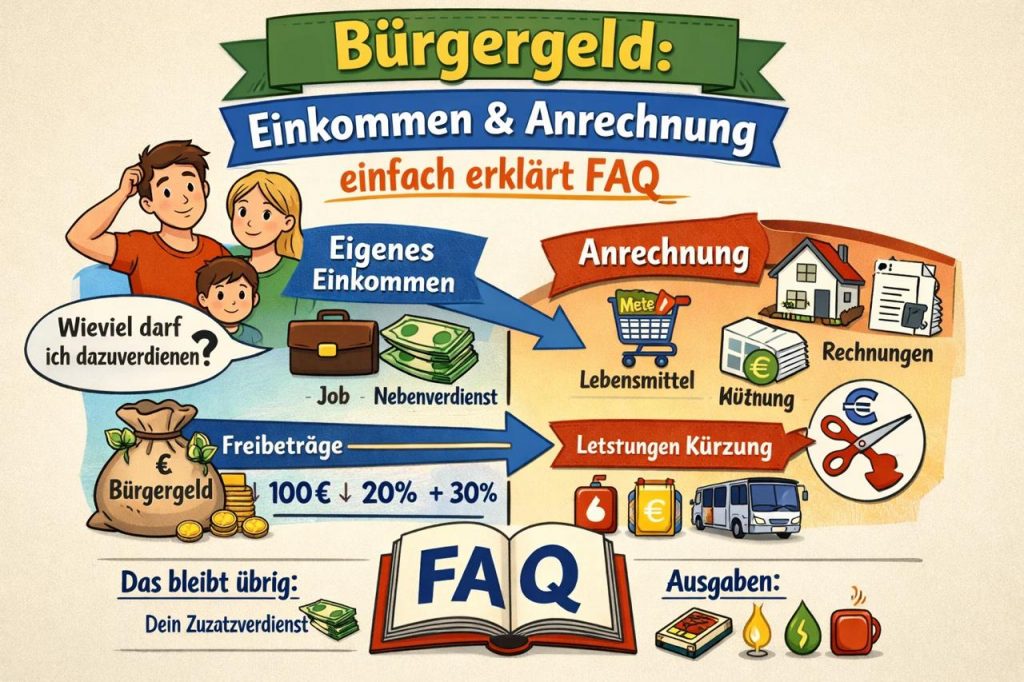 Burgergeld Partner Einkommen